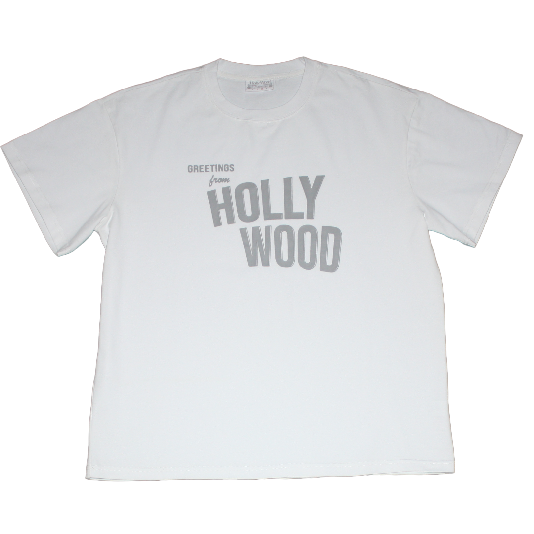 WHITE TRAVELER TEE – Holly Wood